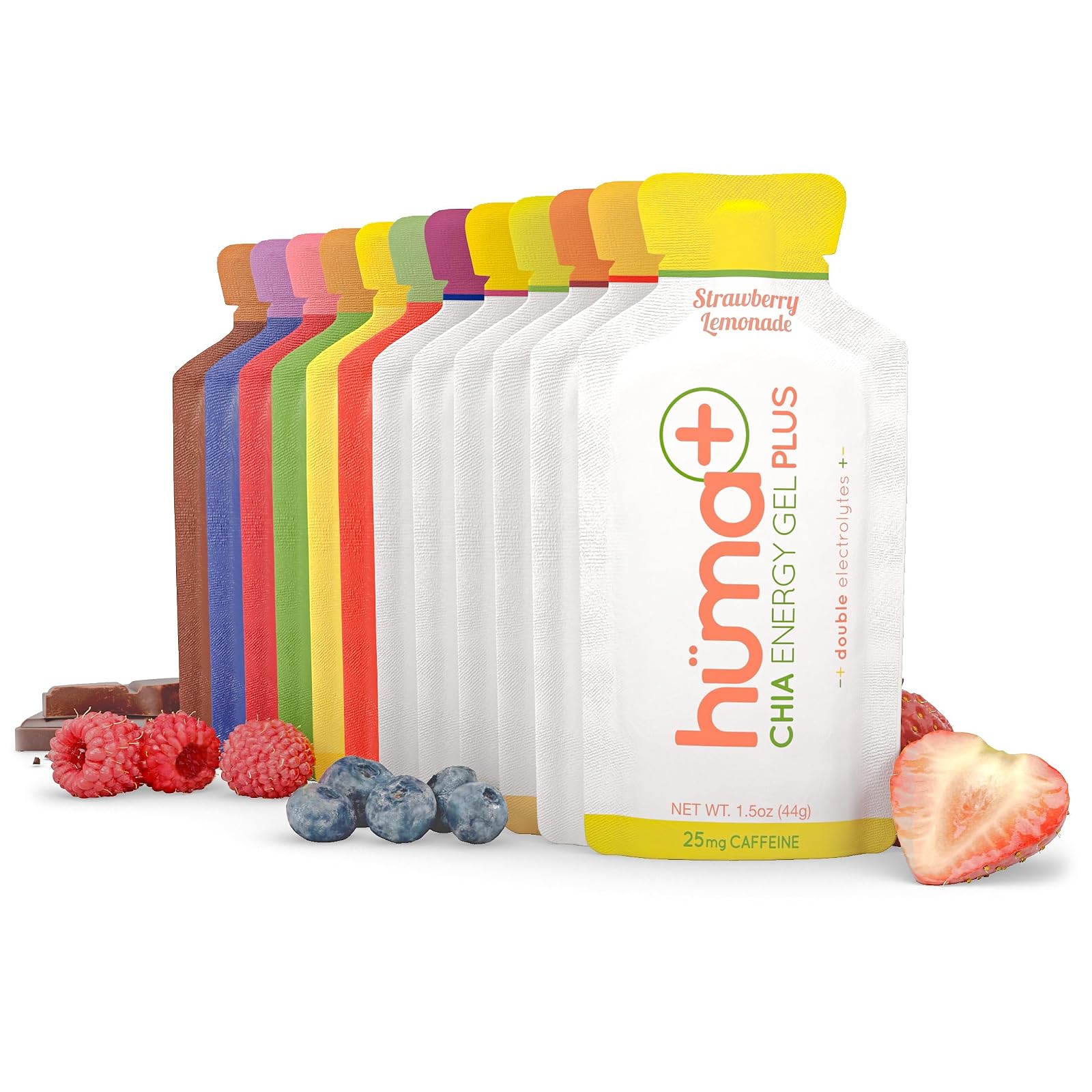 Huma Plus chia energy gel original