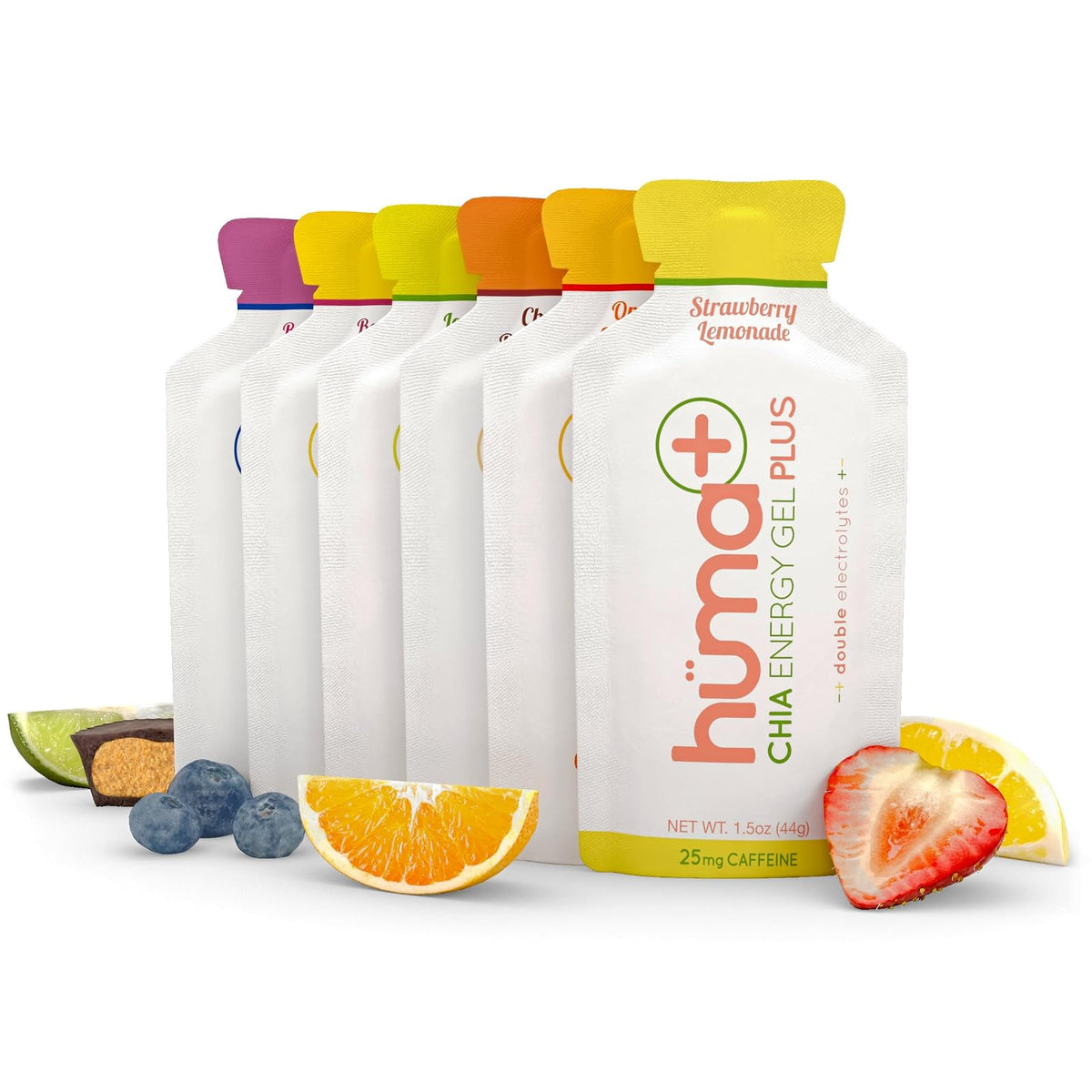 Huma Plus chia energy gel pack