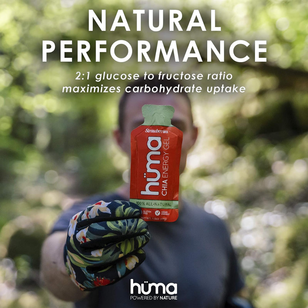 Huma Plus energy gel for athletes