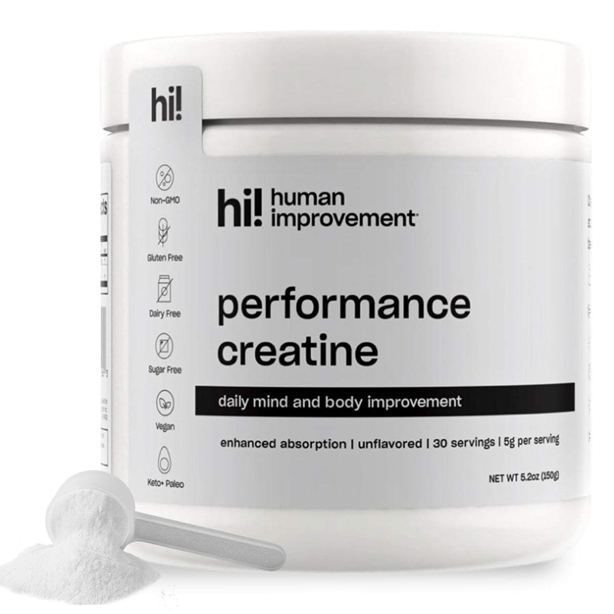 Human Performance creatine monohydrate supplement