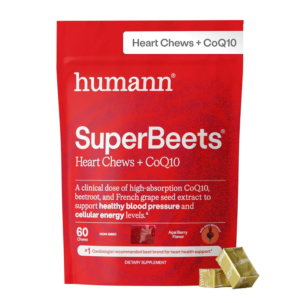HumanN SuperBeets heart chews for energy