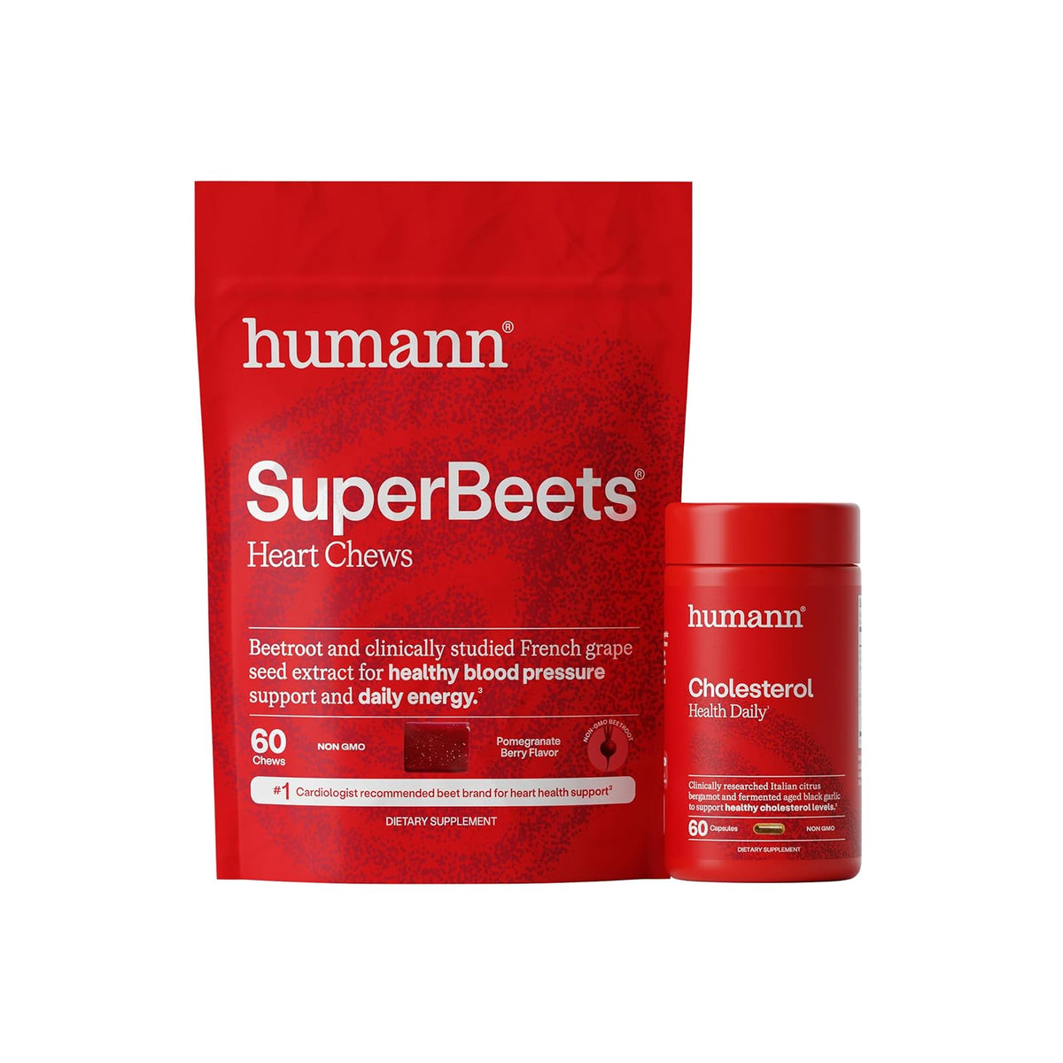 Humann SuperBeets Heart Chews for energy