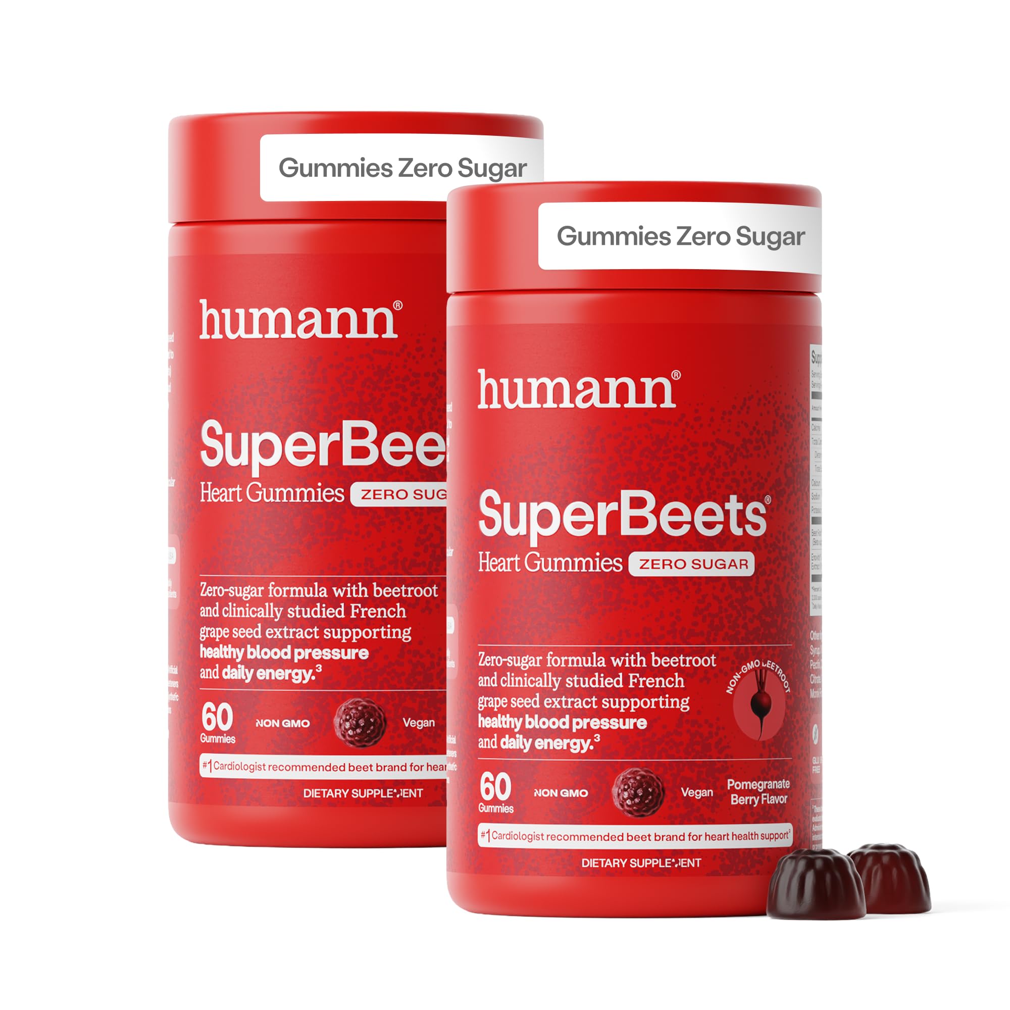 Humann SuperBeets Heart gummies