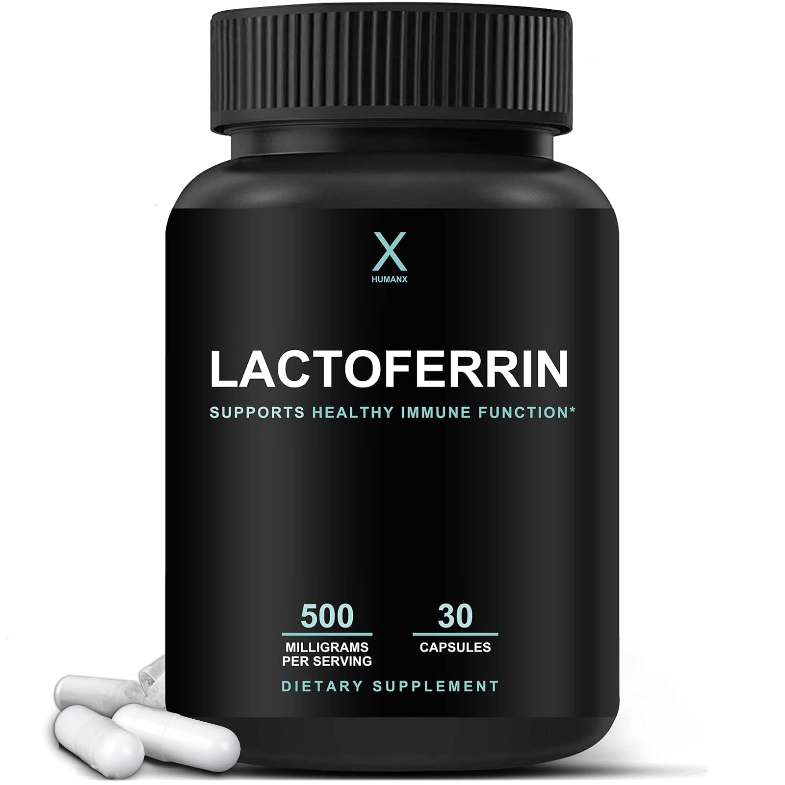 HUMANX Lactoferrin immune support capsules