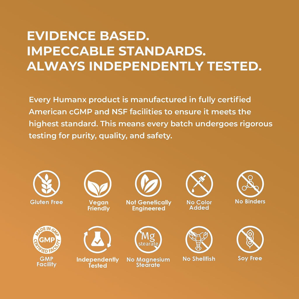 HUMANX multivitamin for overall wellness