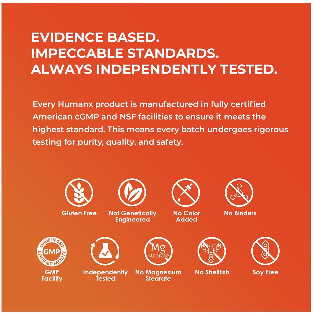 HUMANX multivitamin for overall wellness