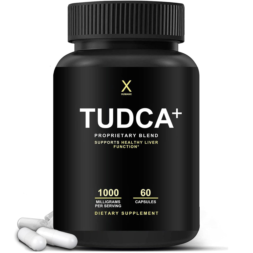 HUMANX TUDCA+ detox support capsules