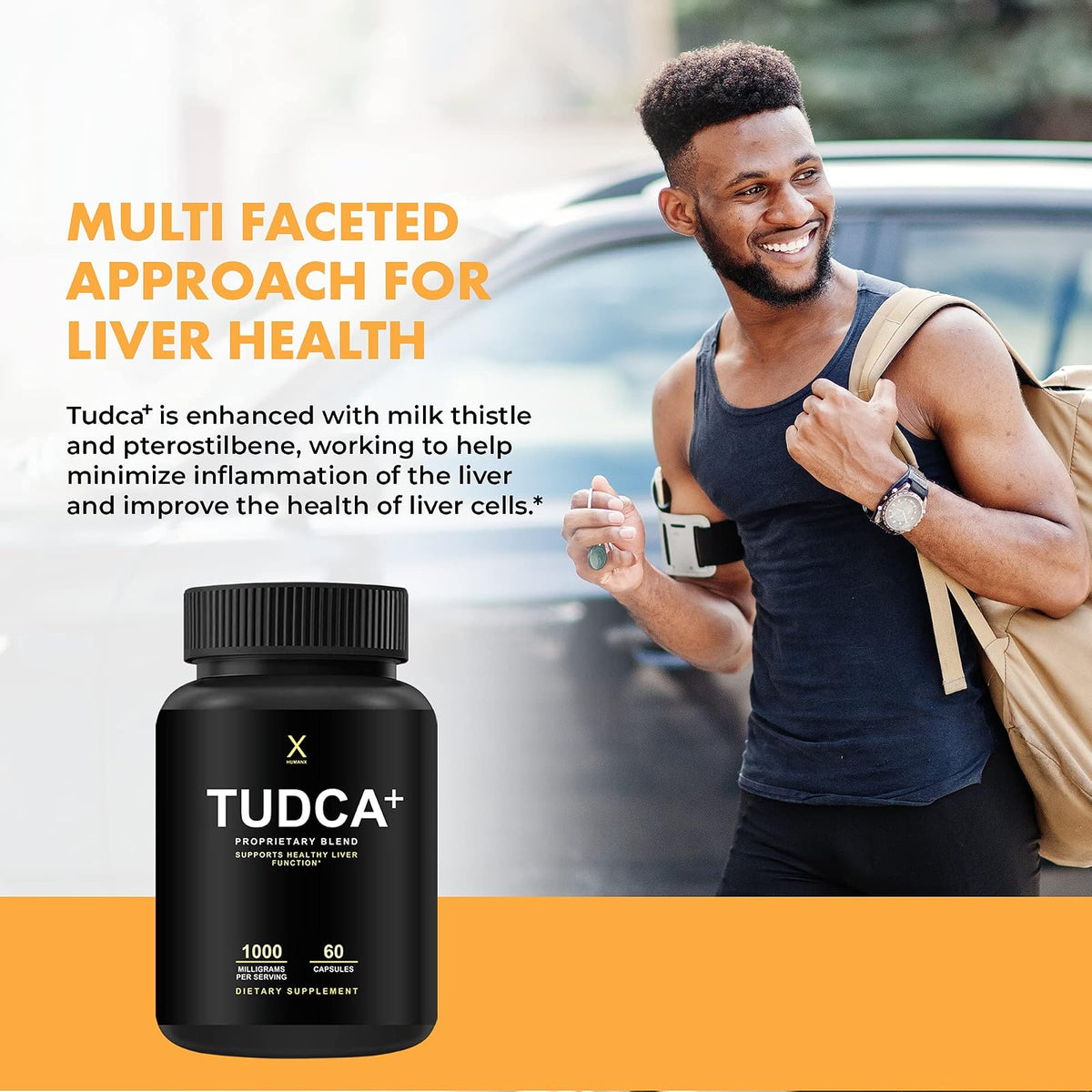 HUMANX TUDCA+ for digestive wellness