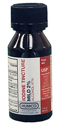 Humco iodine tincture for wound care