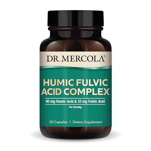 Humic fulvic acid complex for bloating relief