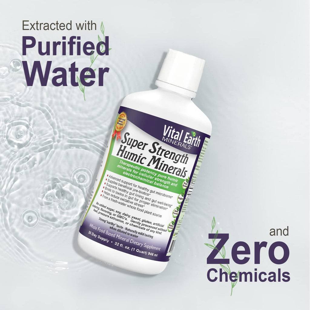Humic minerals for better absorption