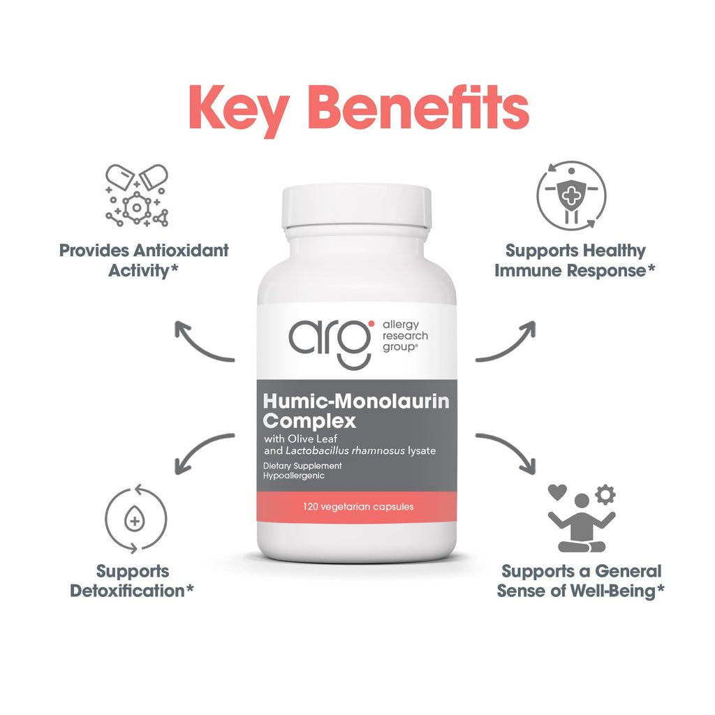 humic-monolaurin complex for detox