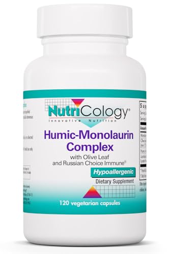 Humic-Monolaurin complex for nausea relief