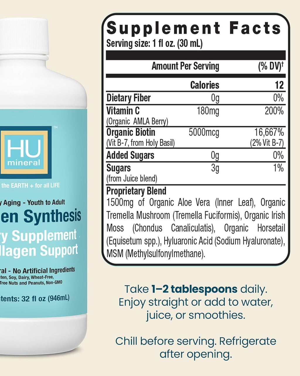 HUmineral collagen for overall wellness