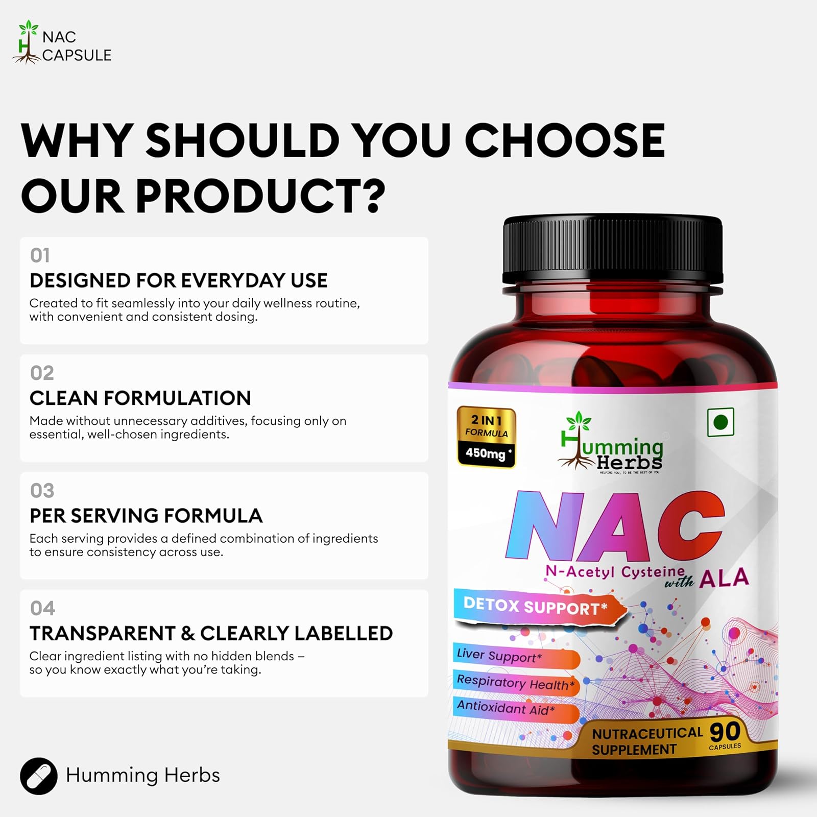 Humming Herbs antioxidant blend formula