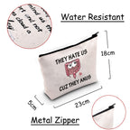 humorous cosmetic bag for kids