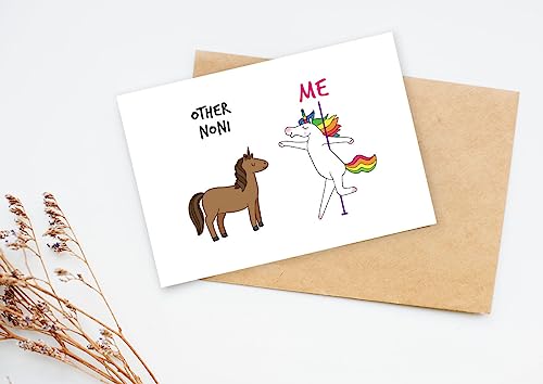 humorous noni greeting card