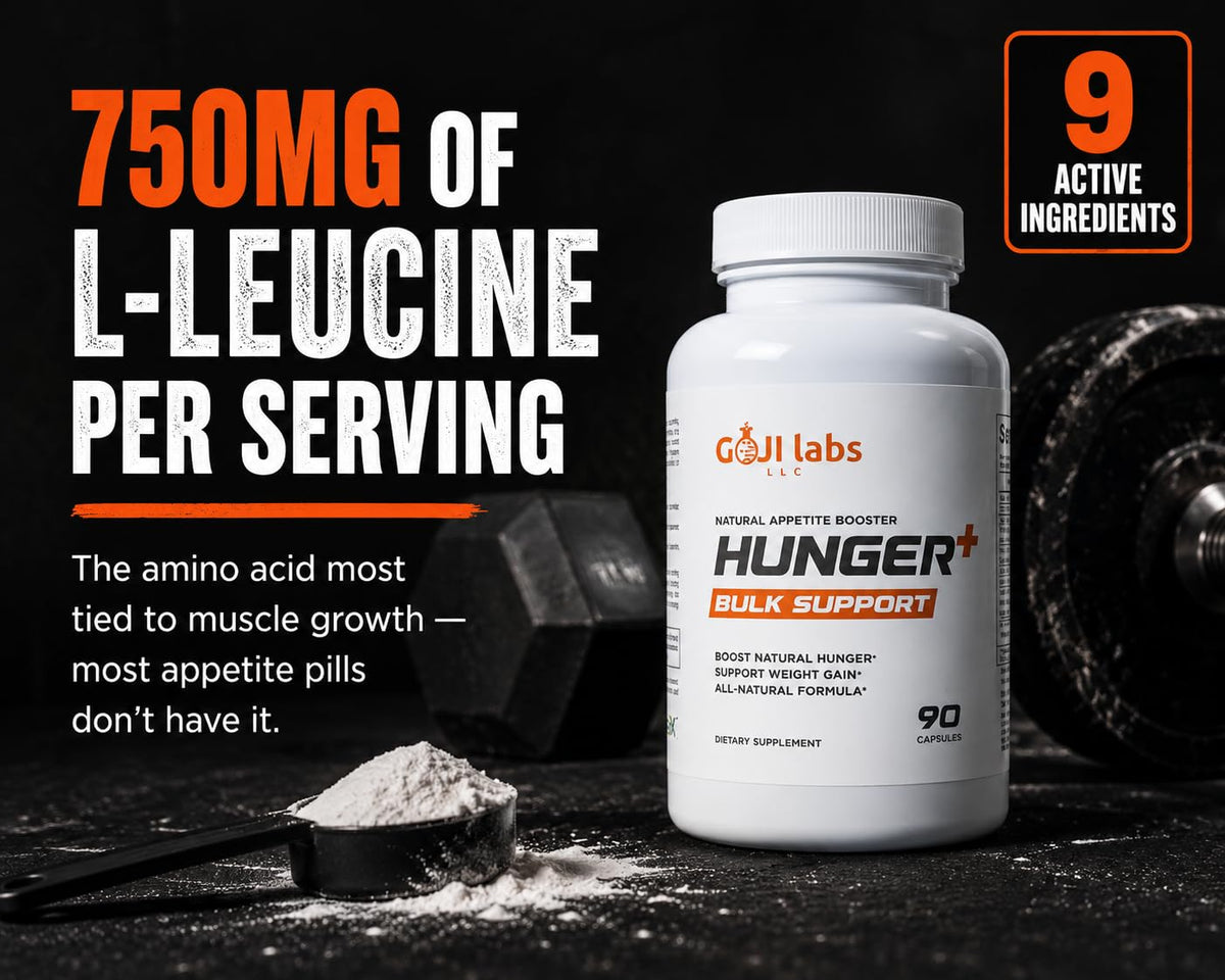 Hunger+ capsules for increased hunger