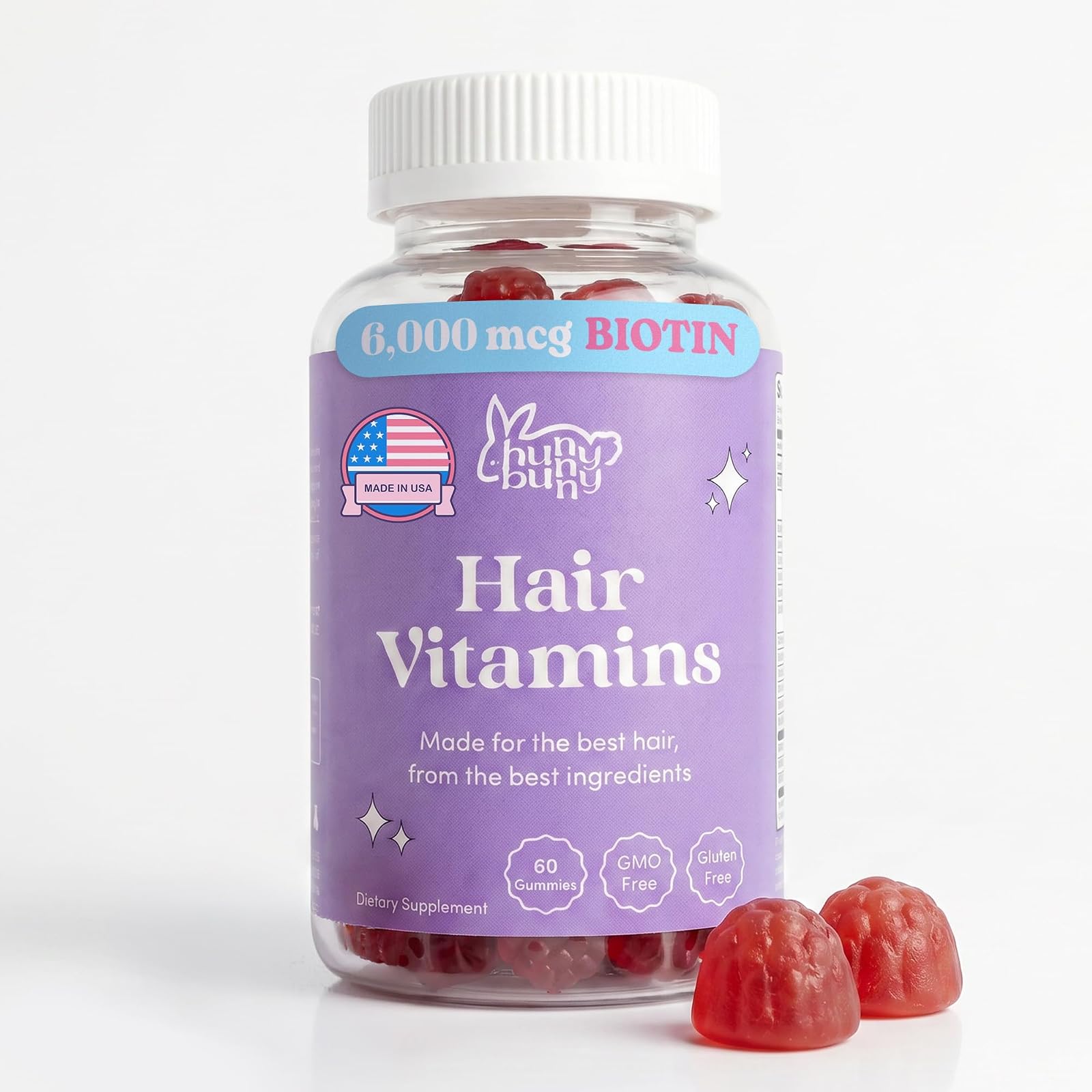 Hunny Bunny hair skin & nails gummies