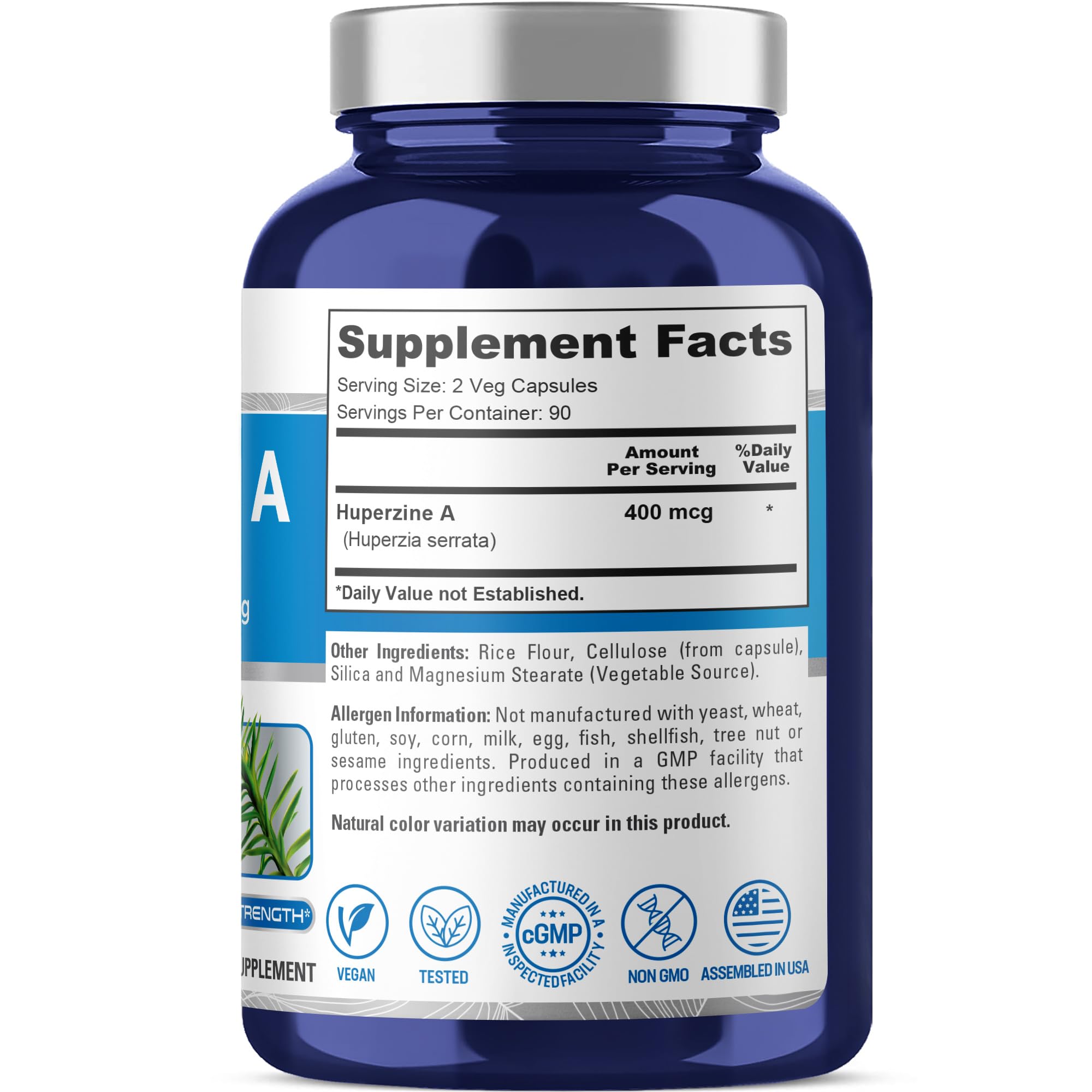 Huperzine A 400mcg health benefits