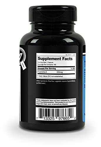 Huperzine-A capsules for focus enhancement