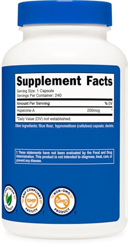 Huperzine A capsules for study aid