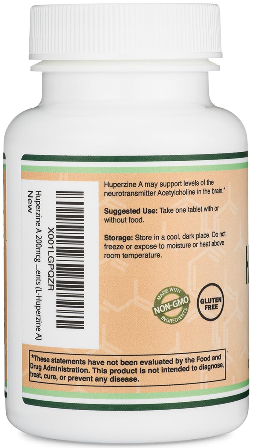Huperzine A cognitive support vitamins