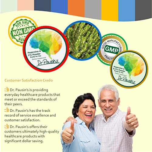 Huperzine-A for enhanced concentration