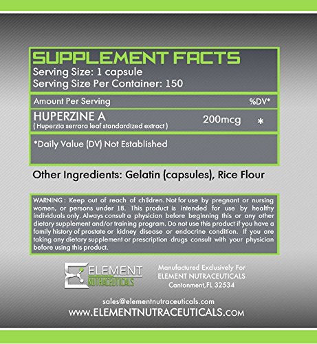 Huperzine A for enhanced memory