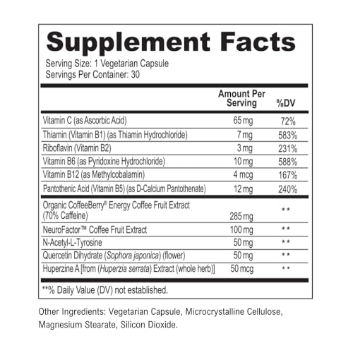 Huperzine A for improved focus