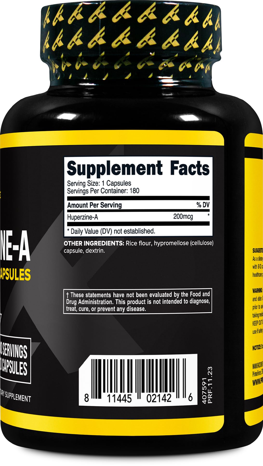 Huperzine-A for improved focus