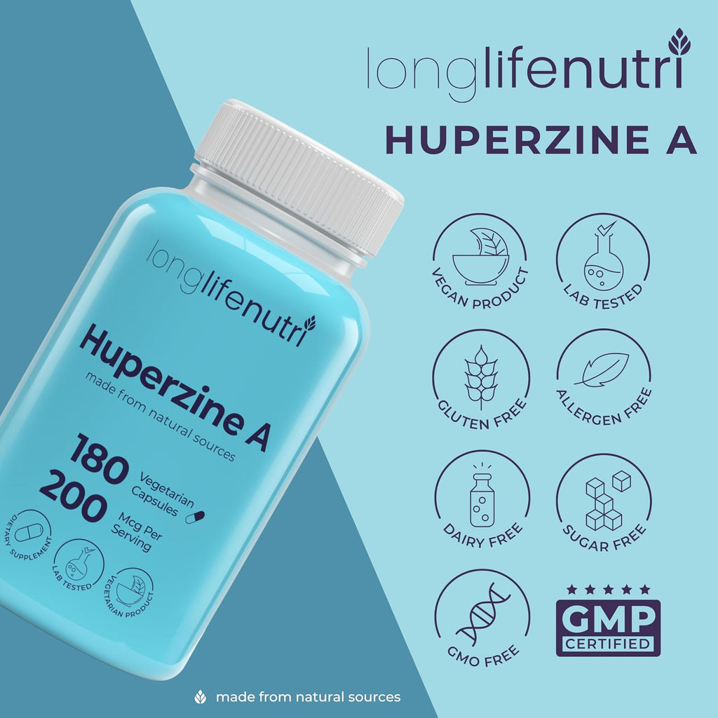 Huperzine A for optimal focus