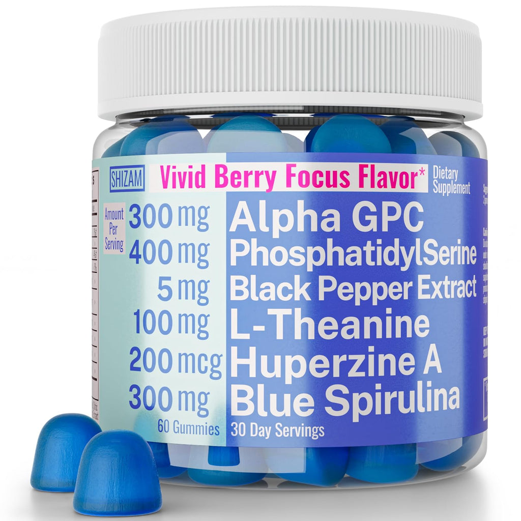 Huperzine A gummy multivitamin