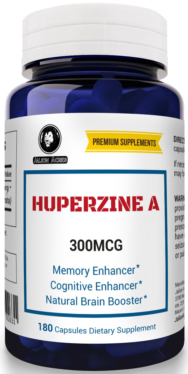 Huperzine A herbal supplements for focus