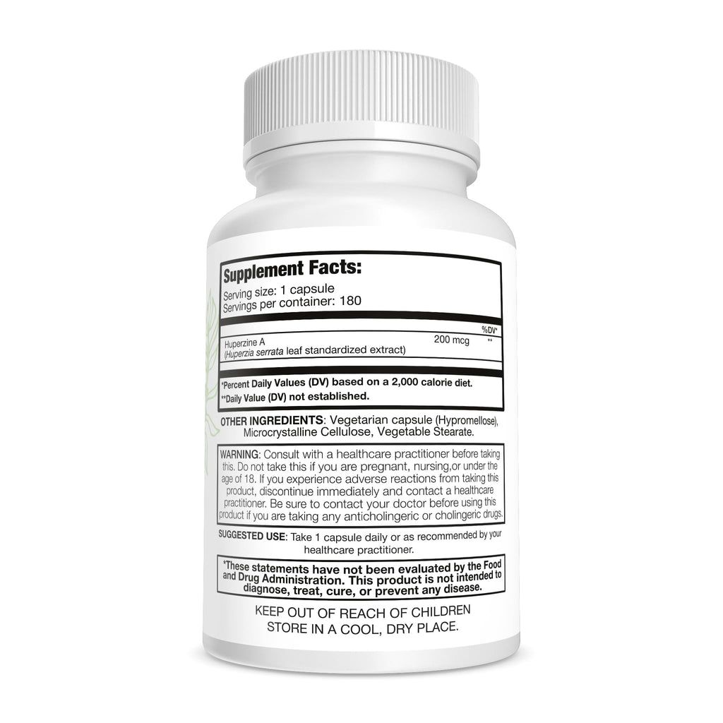 Huperzine A memory support formula