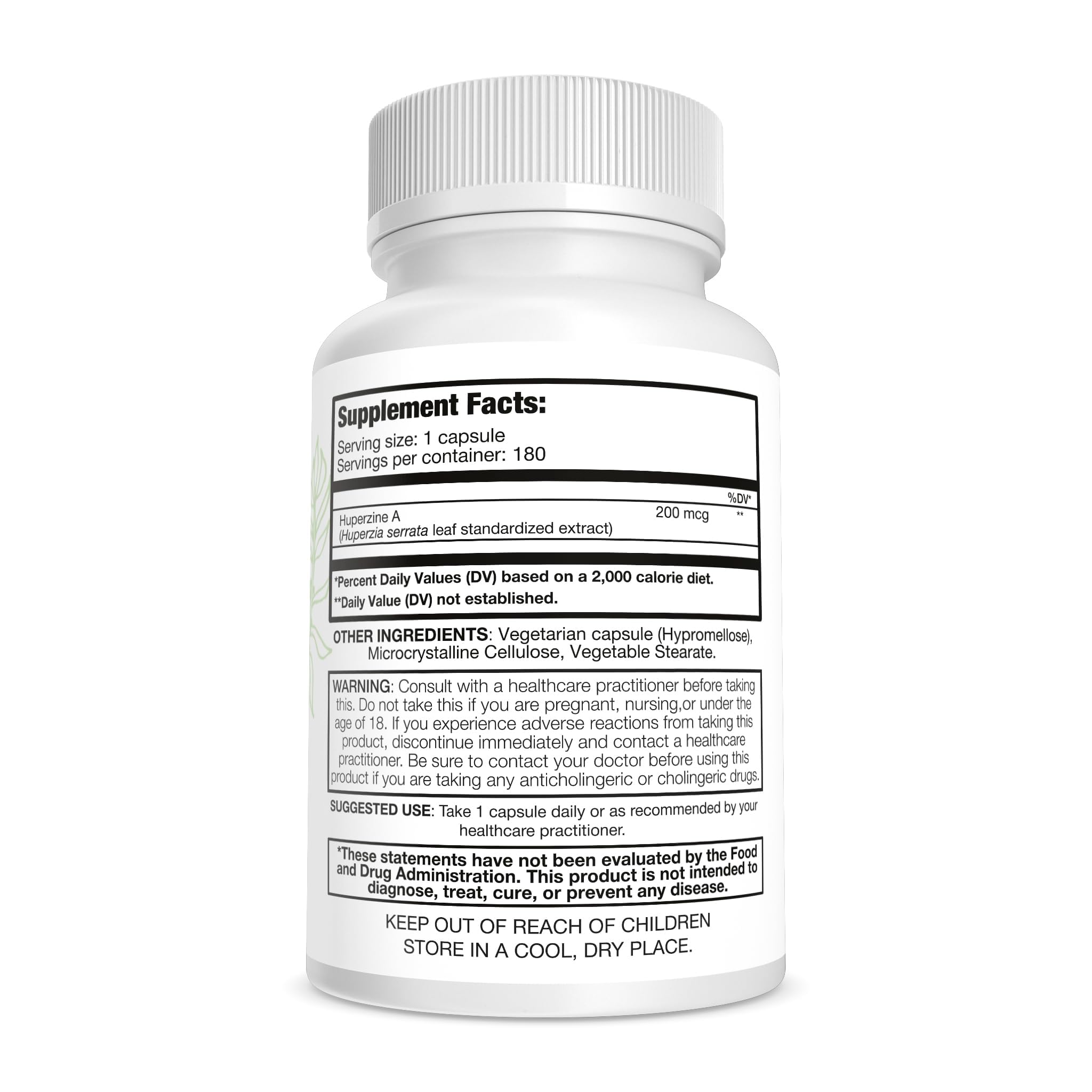 Huperzine A memory support formula