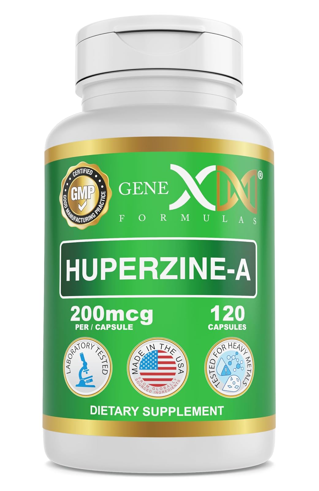 Huperzine A supplement for memory
