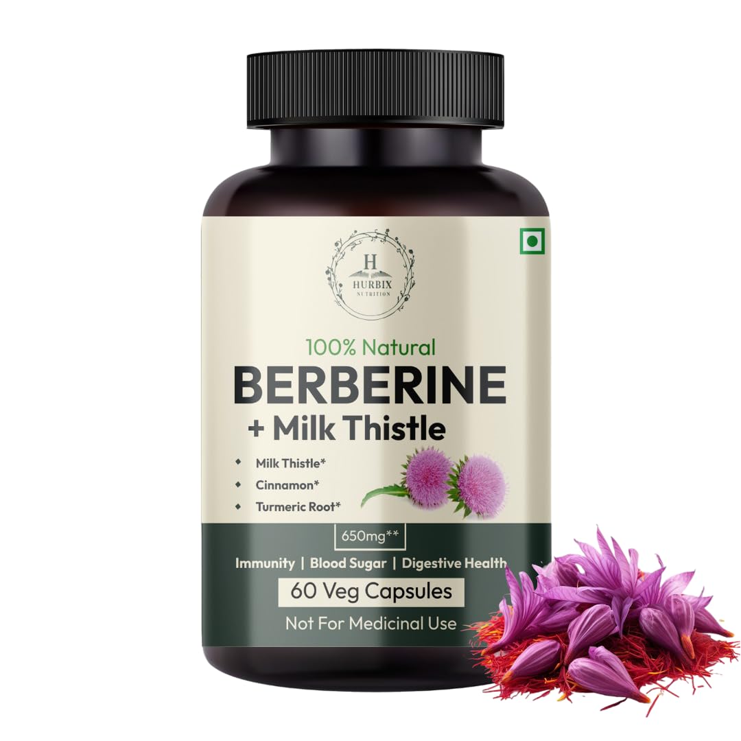 Hurbix Berberine turmeric supplement benefits