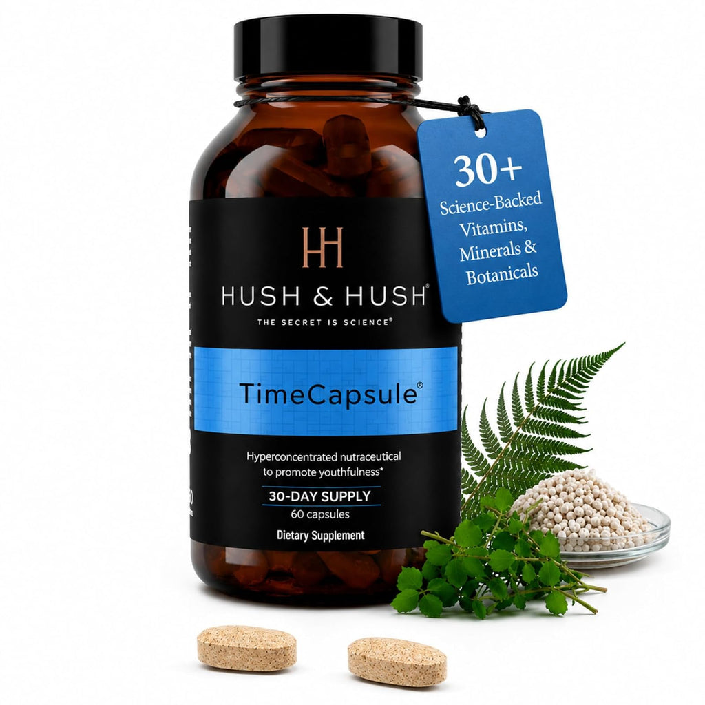 Hush & Hush collagen supplement capsules