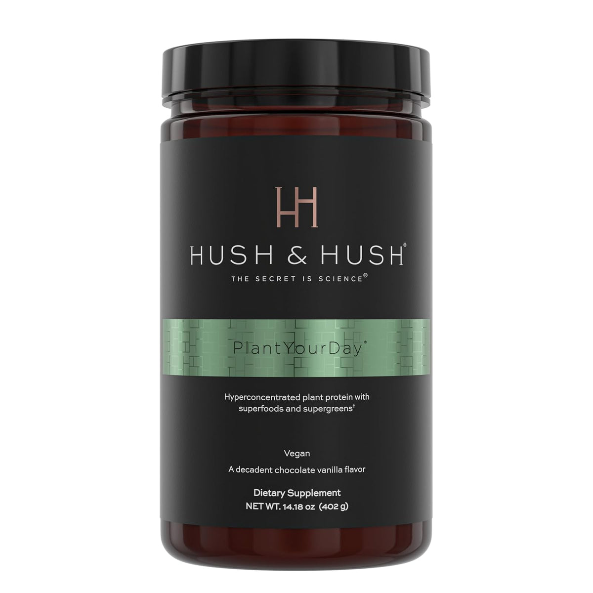 Hush & Hush vegan greens powders