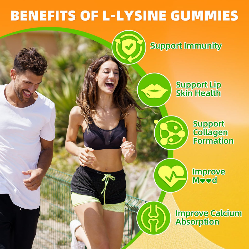 HUUAYAO L-Lysine gummies for adults