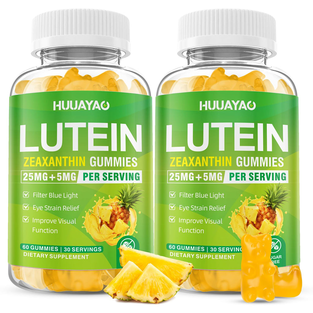 HUUAYAO lutein gummies for eye health