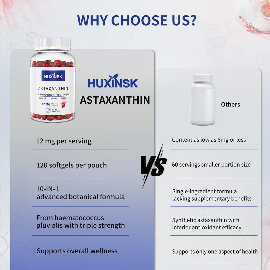 HUXINSK Astaxanthin for eye support