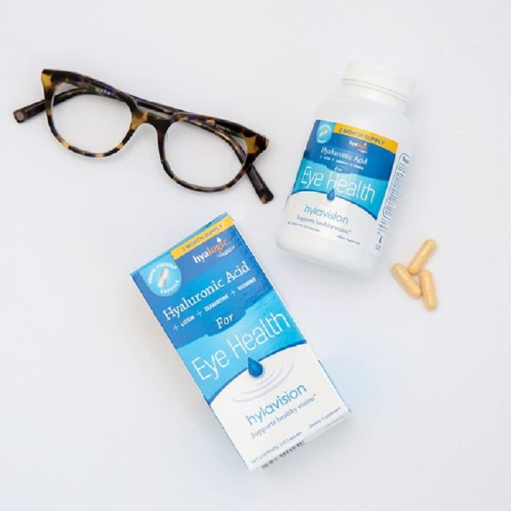 Hyalogic capsules for clear eyesight