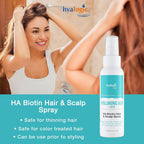 Hyalogic hair growth spray for volume