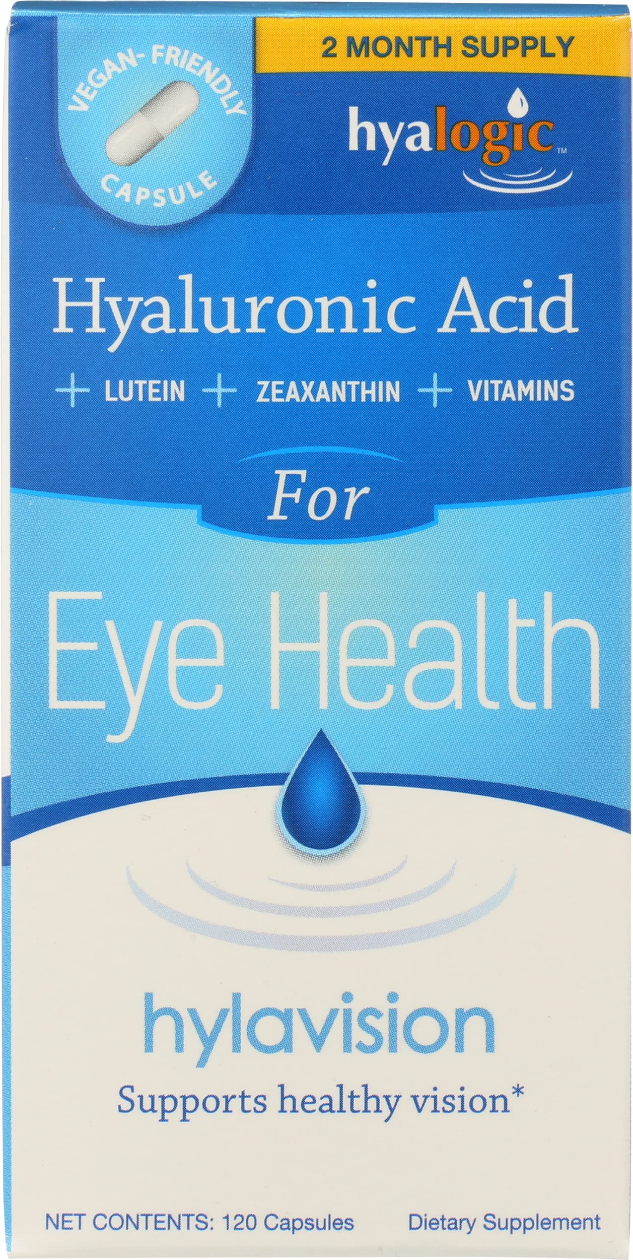 Hyalogic Hyaluronic Acid veggie capsules