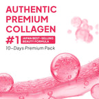 Hyaluron and collagen skin hydration