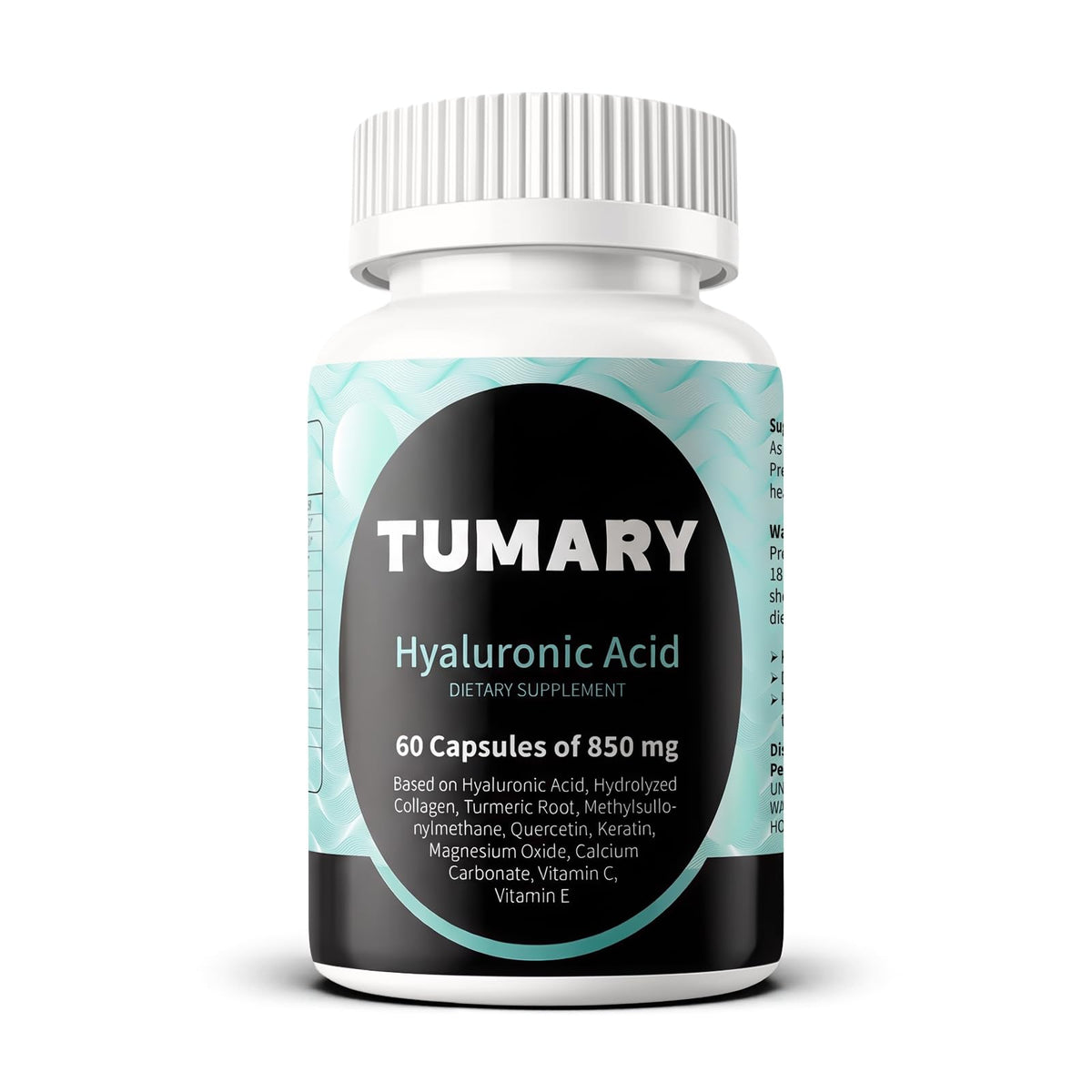 Hyaluronic Acid 850 mg capsules
