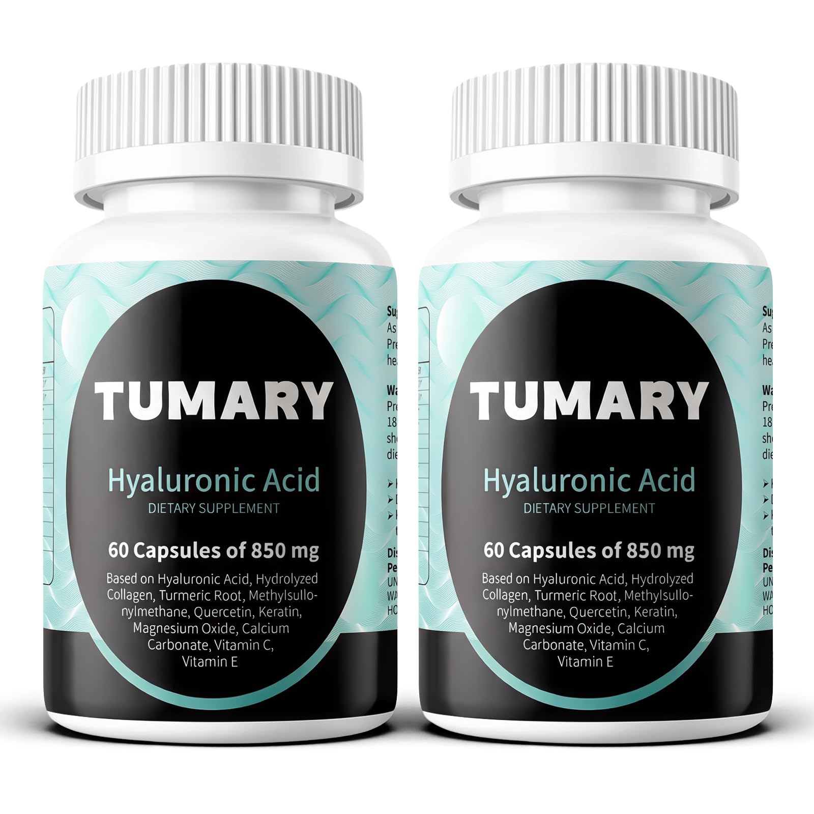 Hyaluronic Acid 850 mg capsules