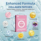 Hyaluronic acid beauty collagen patches